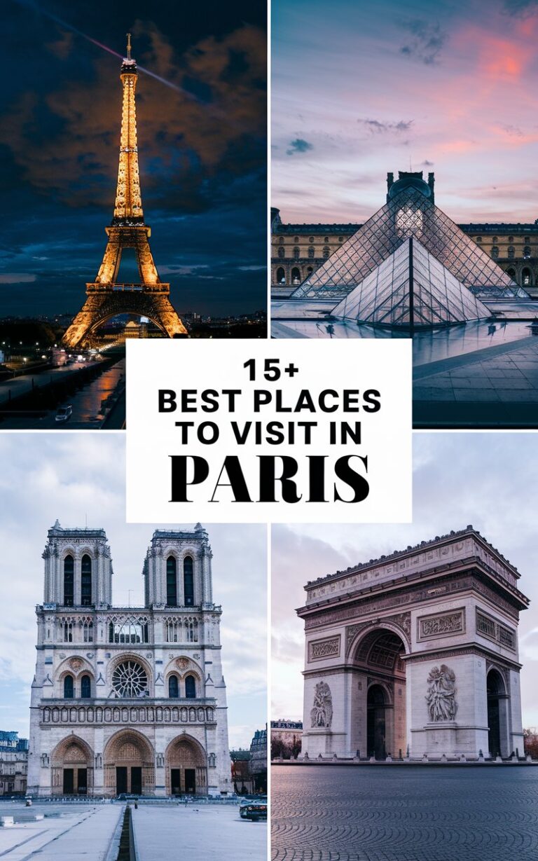 15+ Best Places To Visit in Paris