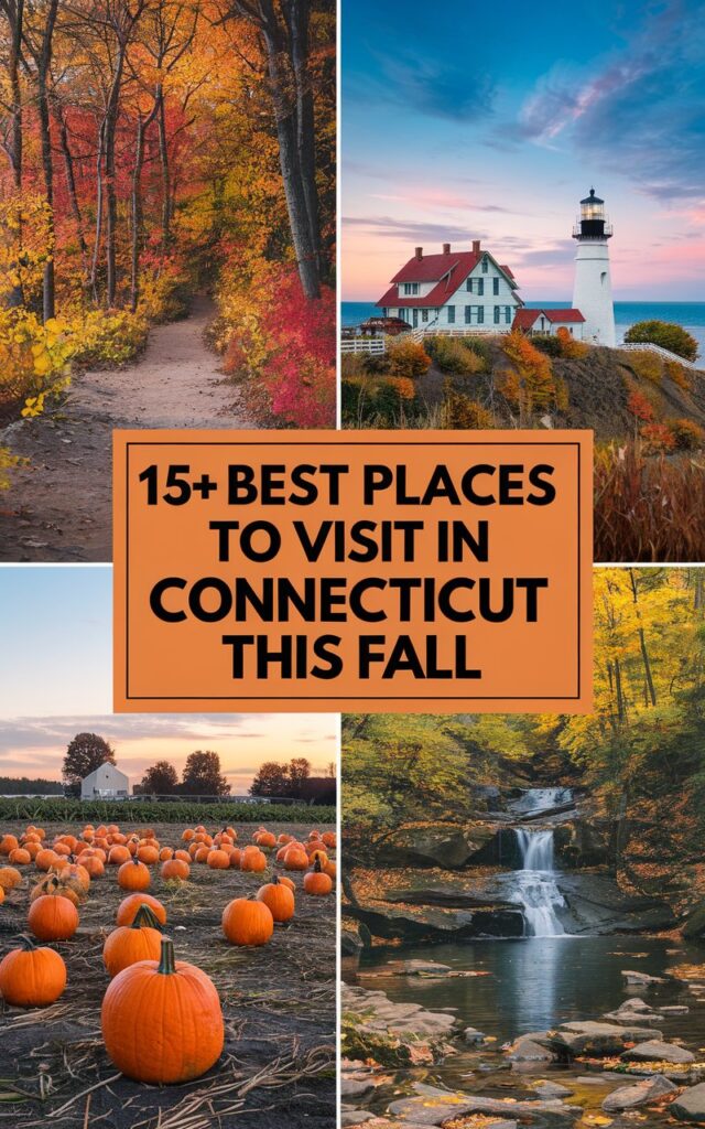 15+ Best Places To Visit In Connecticut This Fall