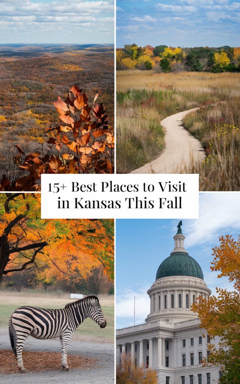 15+ Best Places to Visit in Kansas This Fall