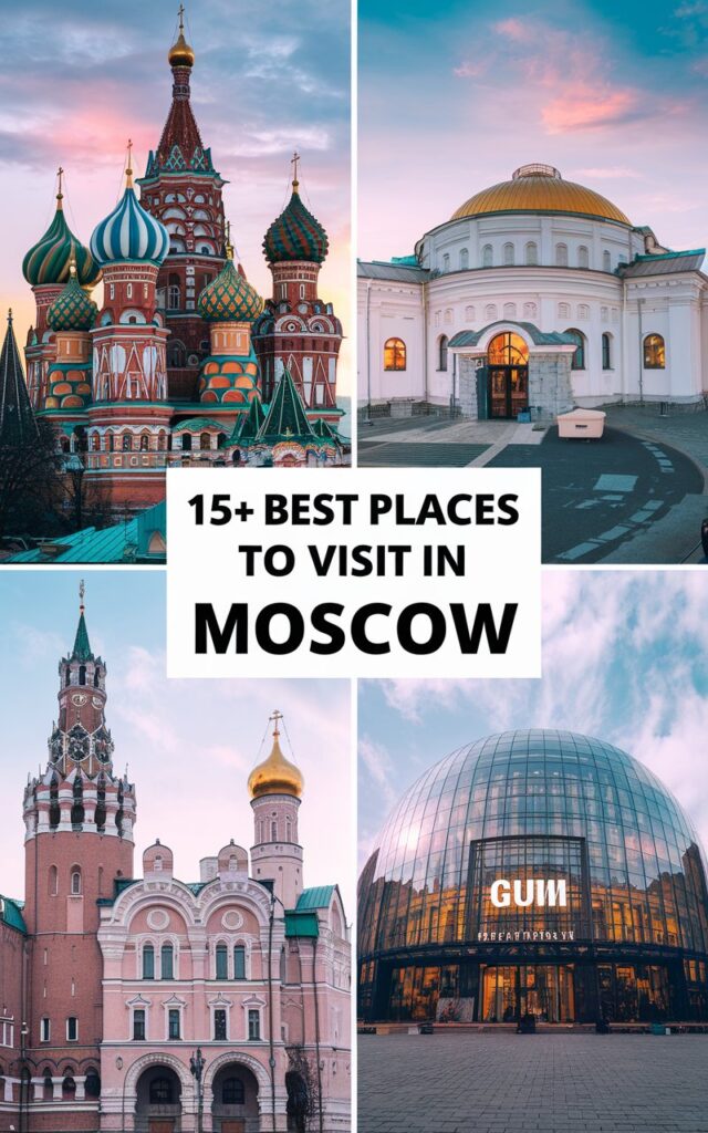 15+ Best Places to Visit in Moscow