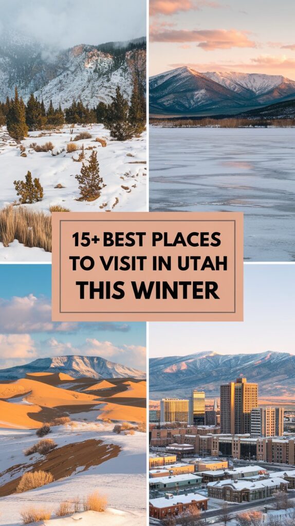 15+ Best Places To Visit In Utah This Winter