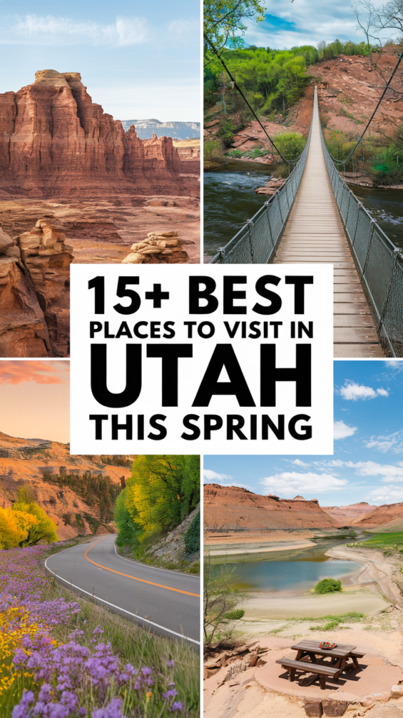 15+ Best Places to Visit in Utah This Spring