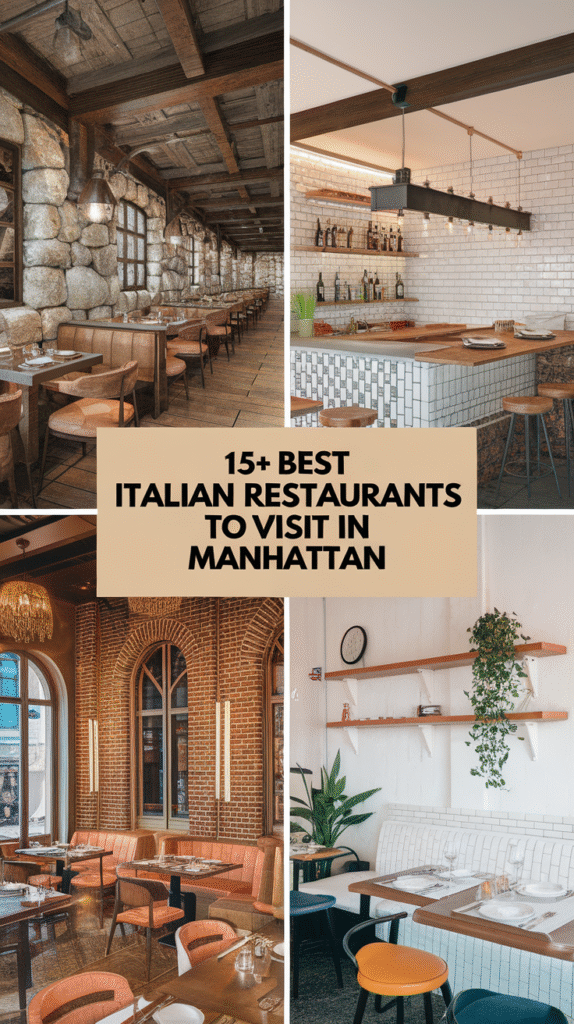 15+ Best Italian Restaurants To Visit In Manhattan – A Food Lover’s Guide