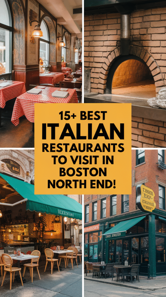 15+ Best Italian Restaurants To Visit In Boston's North End – A Food ...